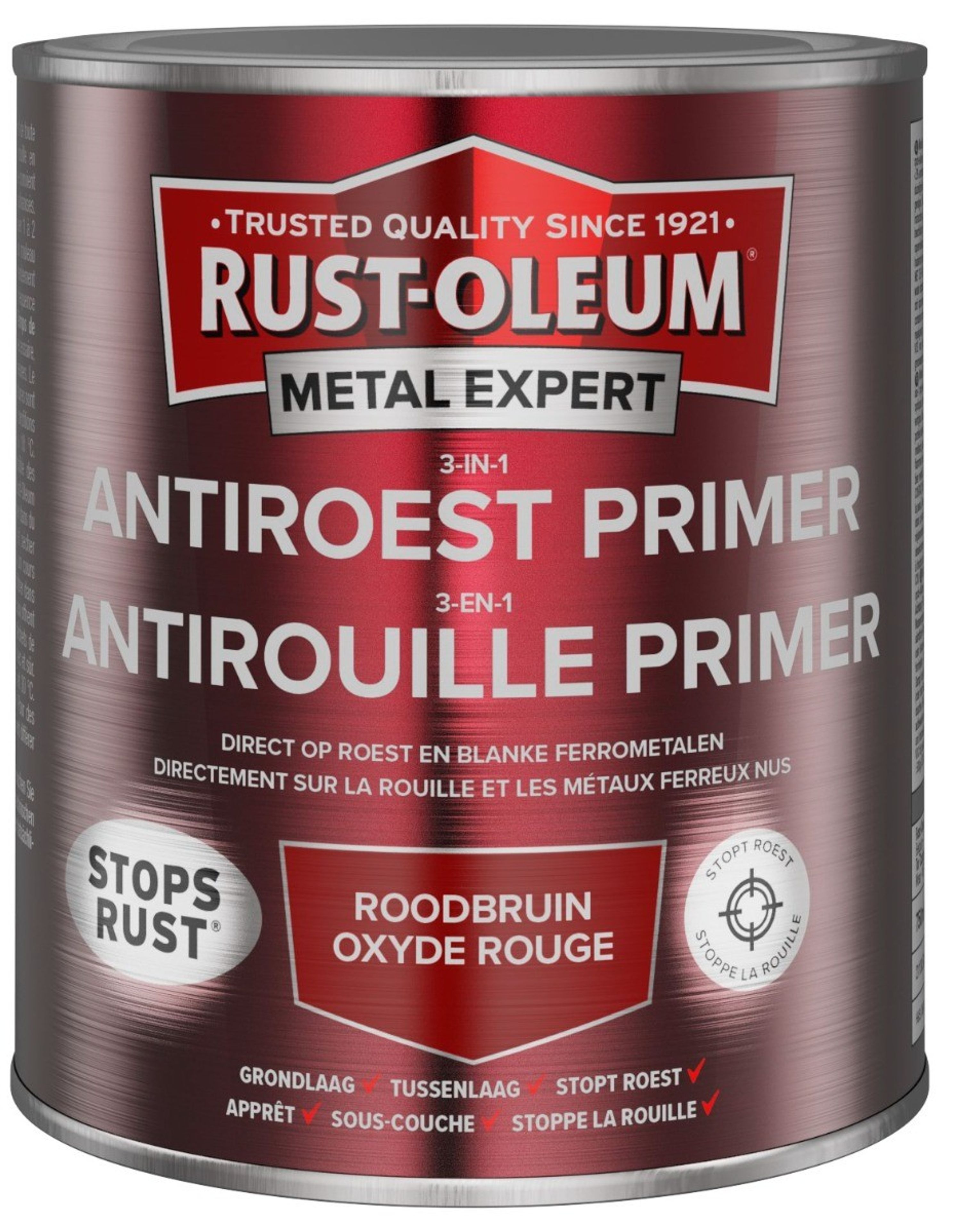 Rust-Oleum Metal Expert 3-in-1 Anti Roest Primer in blik - 750ml Kopen ...