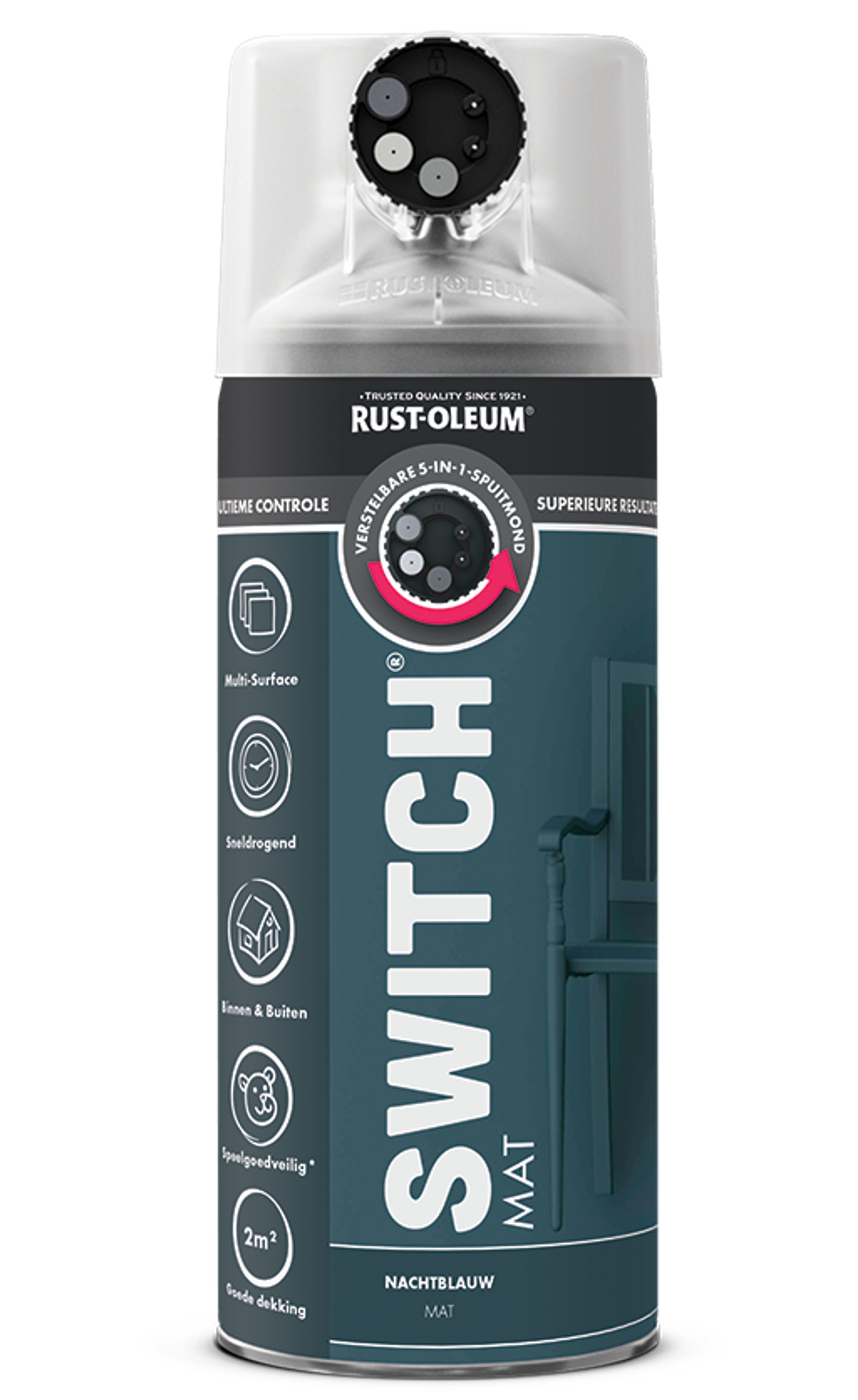Acheter Rust-Oleum Switch Peinture en Spray Mate 400 ml – Bleu Nuit ...