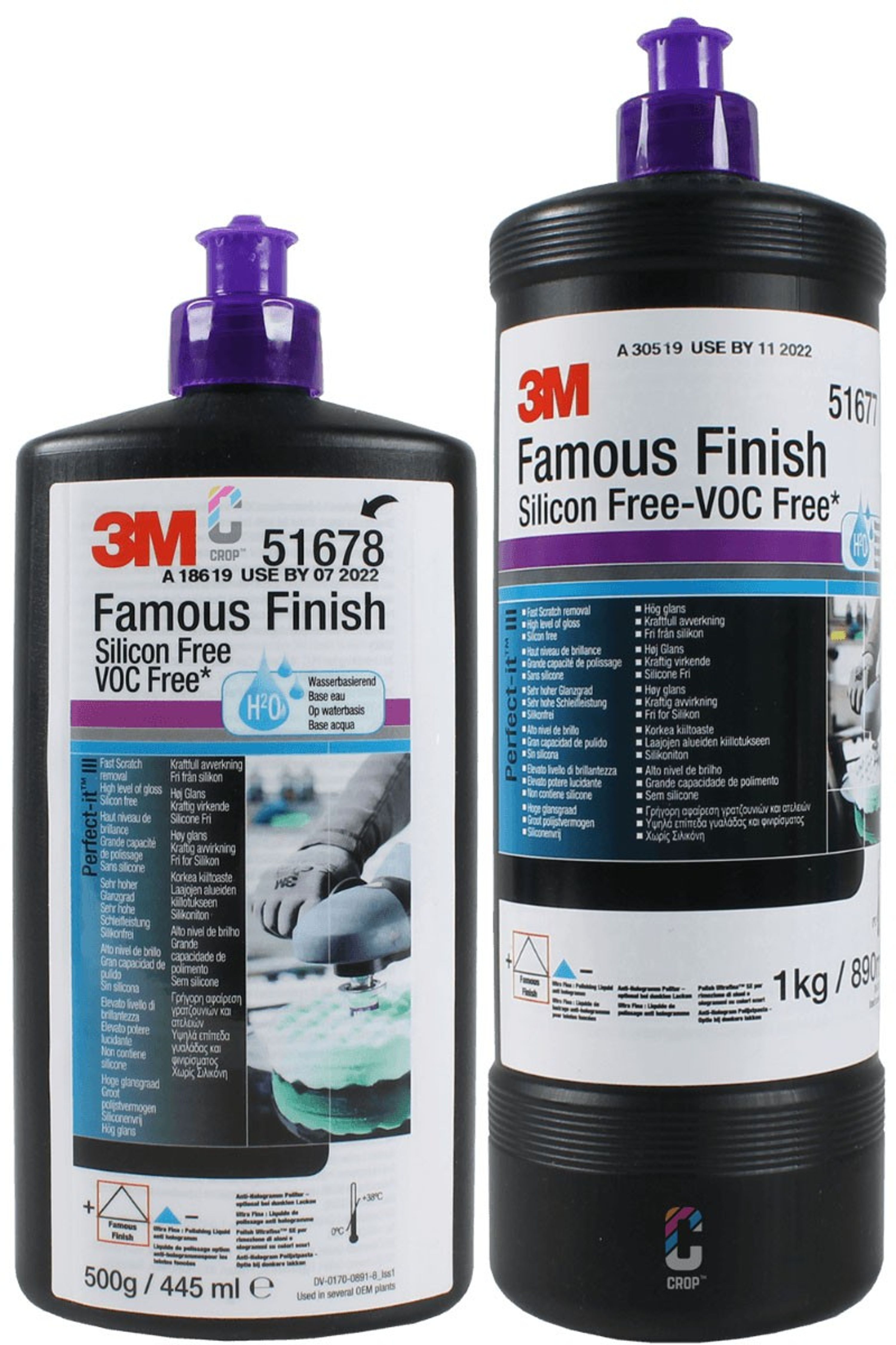 ¿Comprar 3M Perfect-It Famous Finish Polish - Pulimento Tapón Morado ...