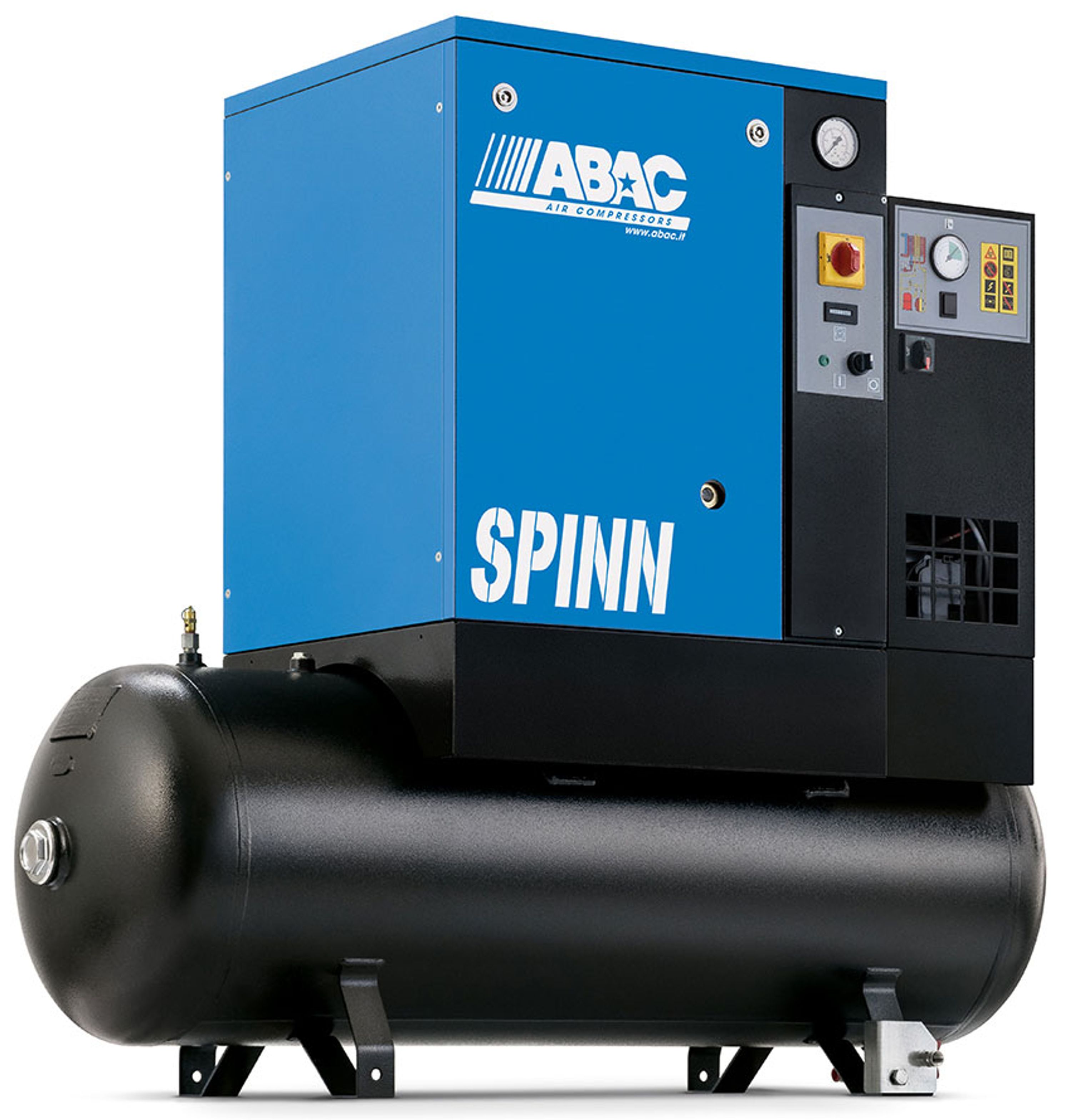 Buy ABAC SPINN4E 10 Screw Compressor 400 Volt - 270 liter - 10 bar? - CROP