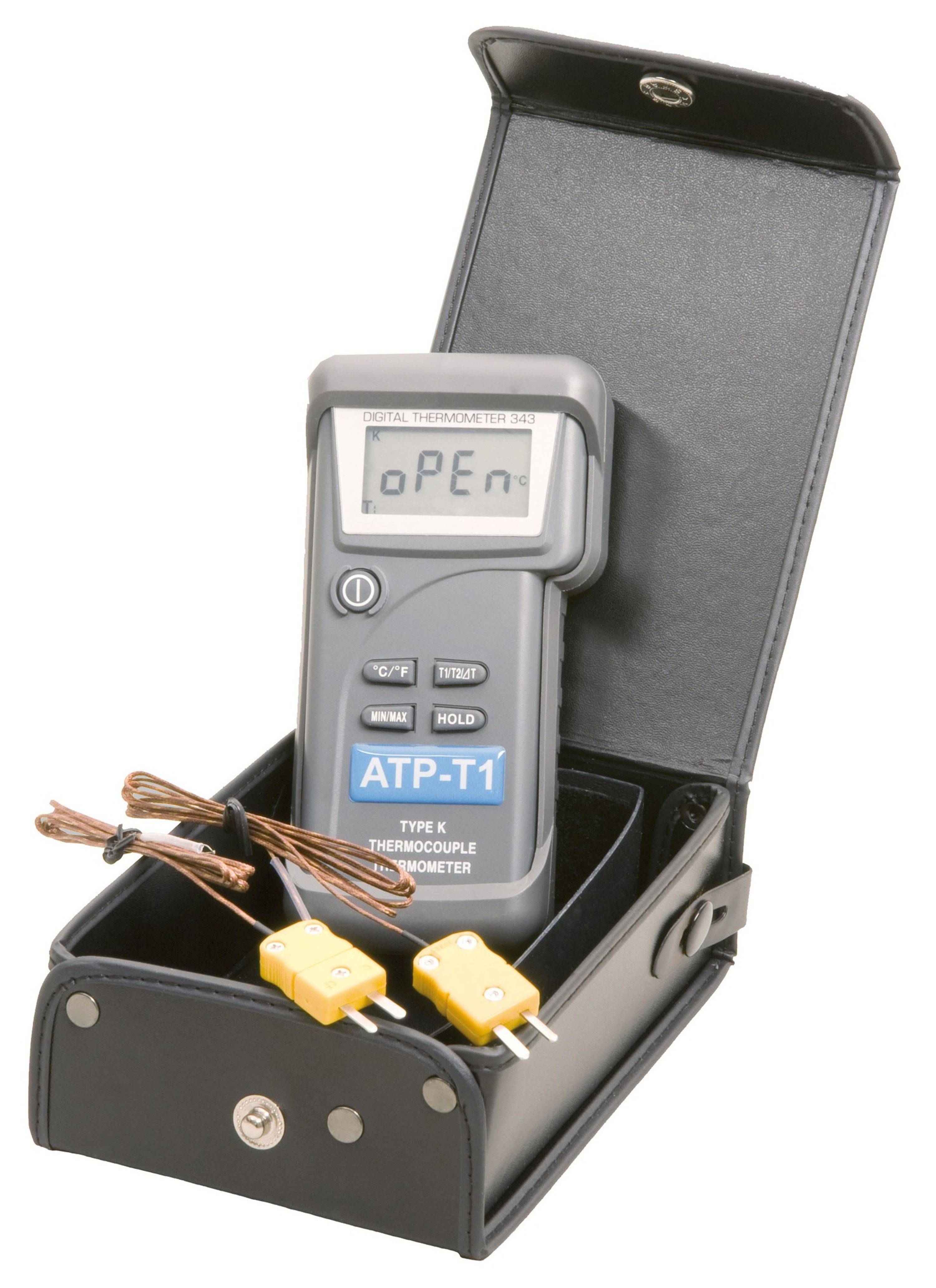 ¿Comprar Termómetro digital portátil de bolsillo ATP-T1 con 3 sondas ...