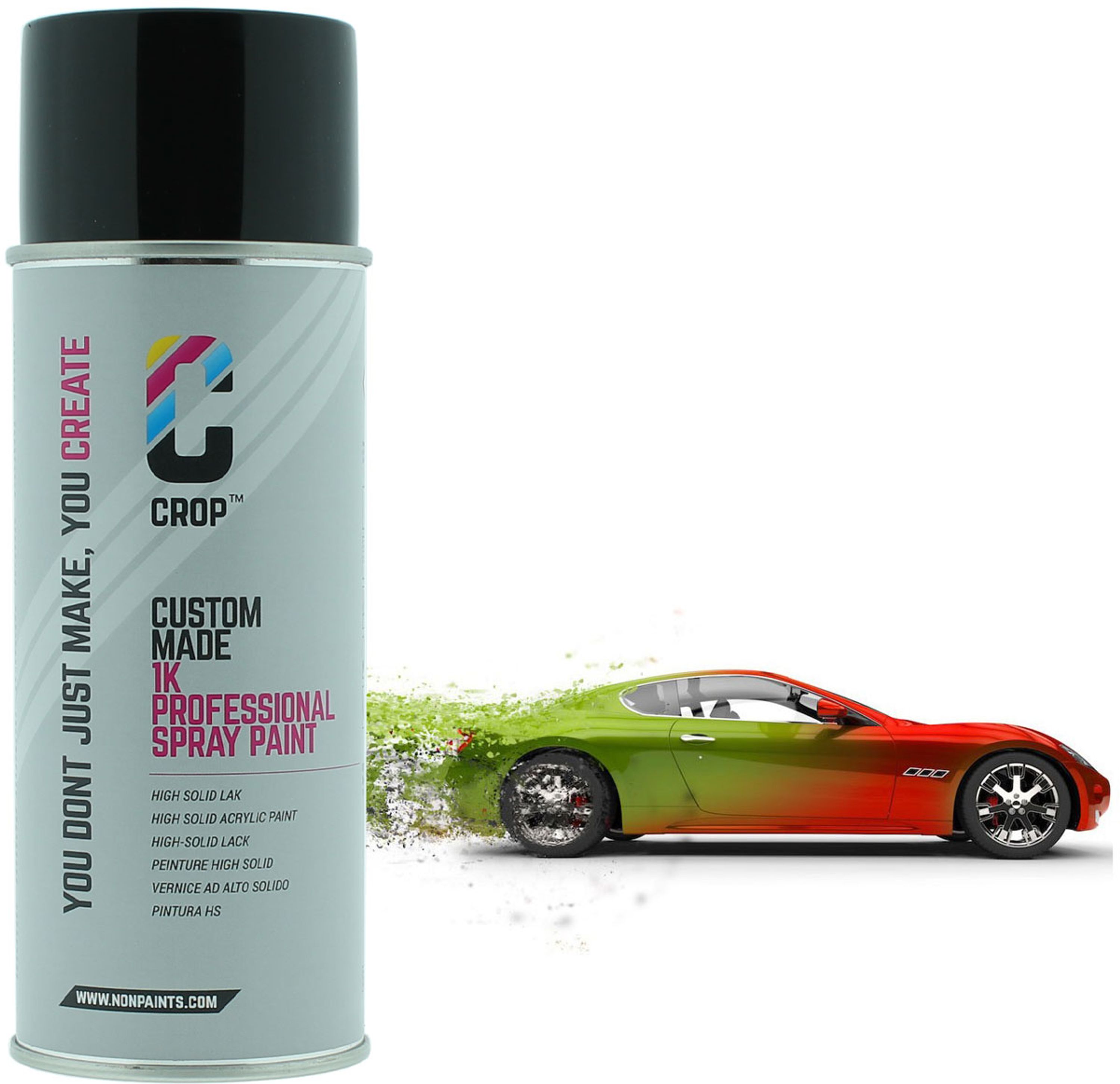 Autolak in Spuitbus 400ml - iedere kleur op maat gemaakt Kopen? - CROP