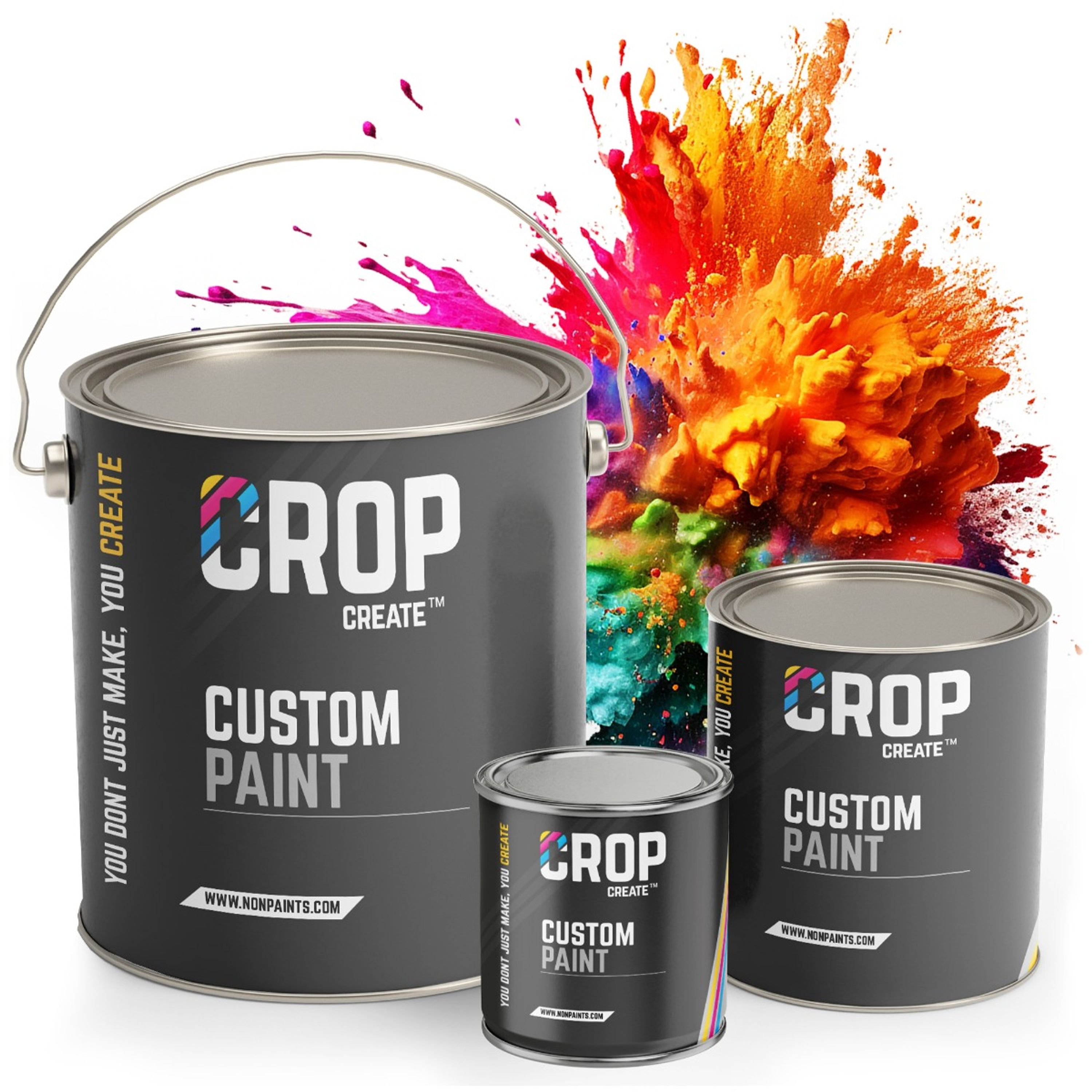 Acheter Peinture automobile 2K MIPA - couleur unie sur mesure ? - CROP