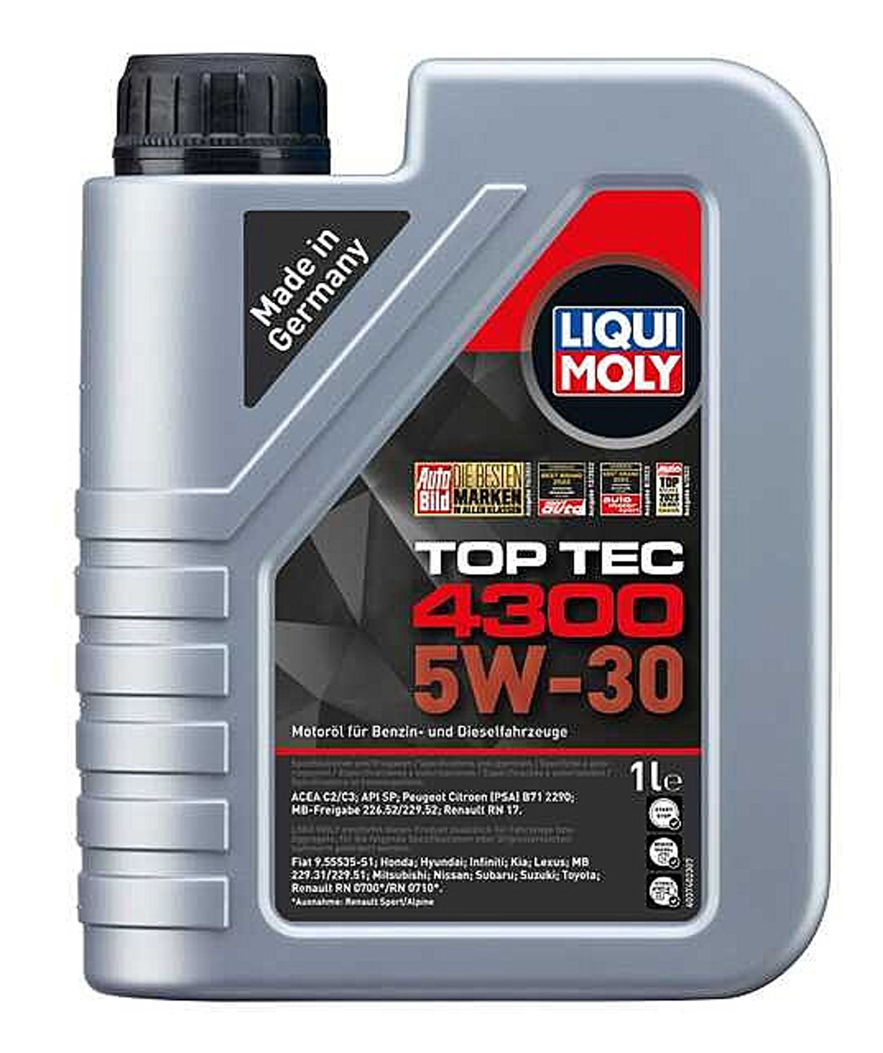 Buy Liqui Moly Top Tec 4300 5w30 Motor Oil 1 liter? - CROP