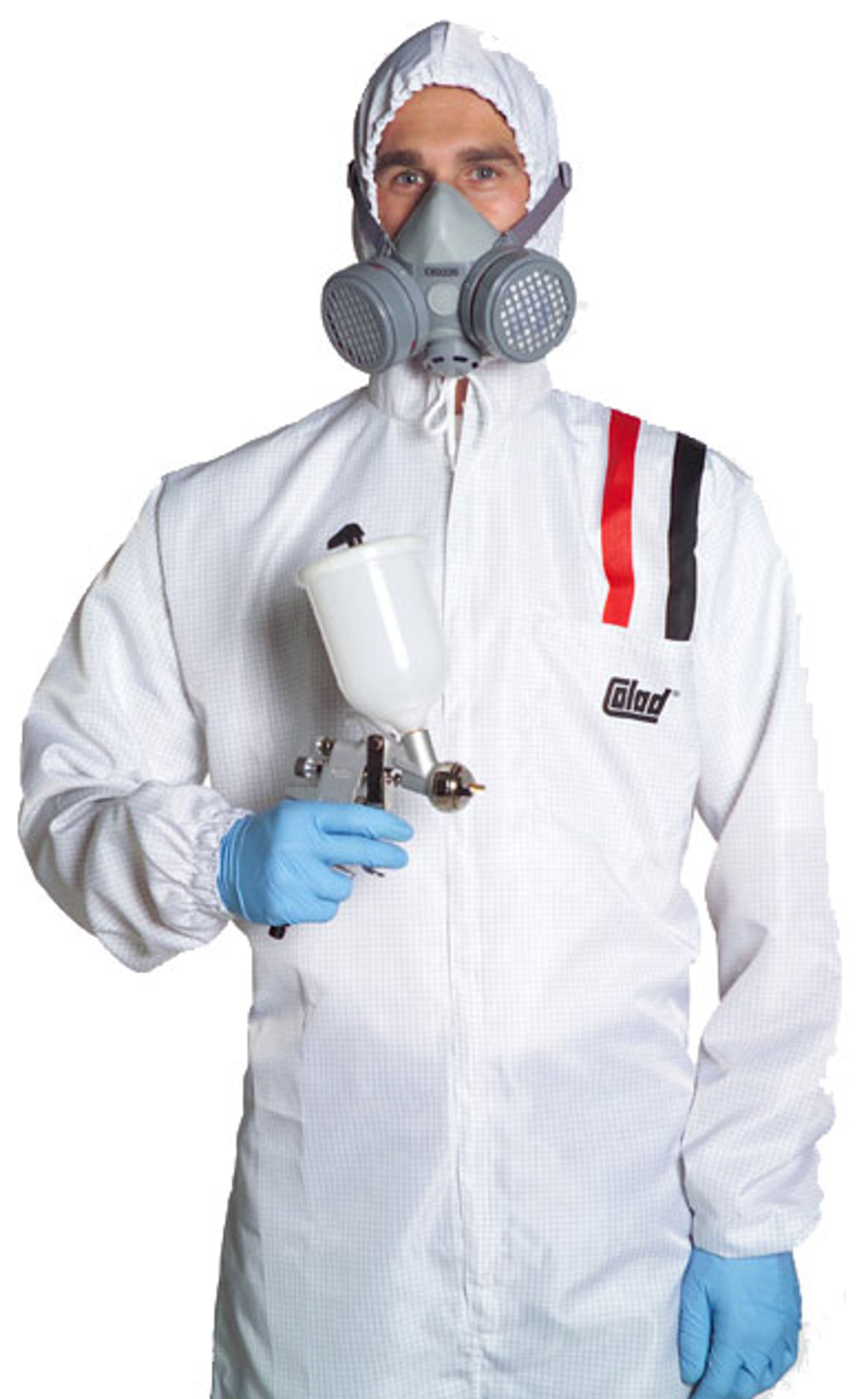 Buy COLAD Antistatic Carbon Spray Overall with Hood and Zipper? - CROP