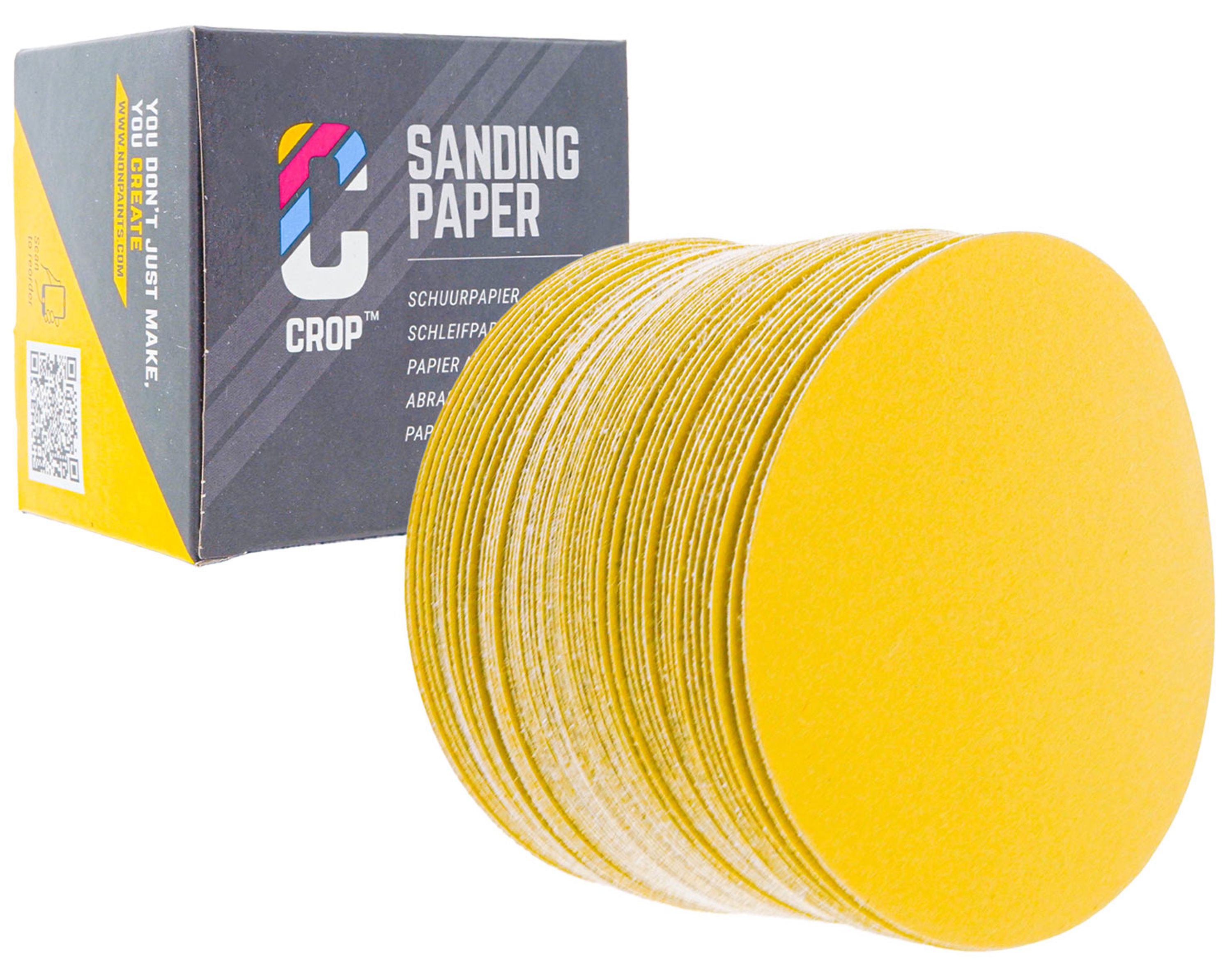 ¿Comprar CROP Gold Disco de lija 75mm grano 1000 - 50 piezas? - CROP