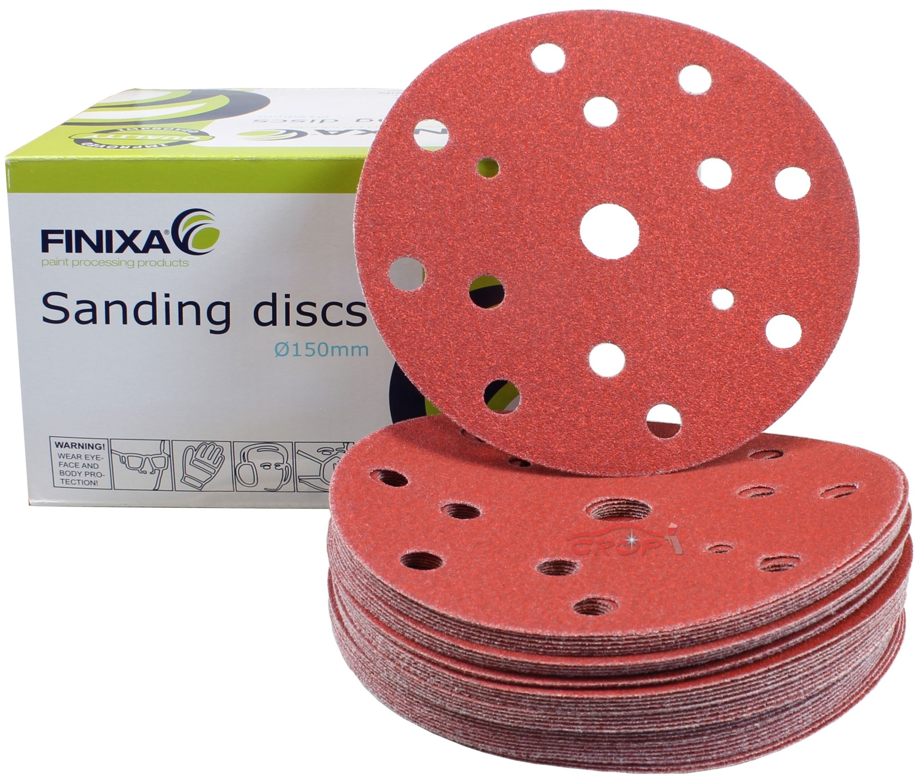 Buy FINIXA Sanding Discs with 15 Holes - 150mm? - CROP