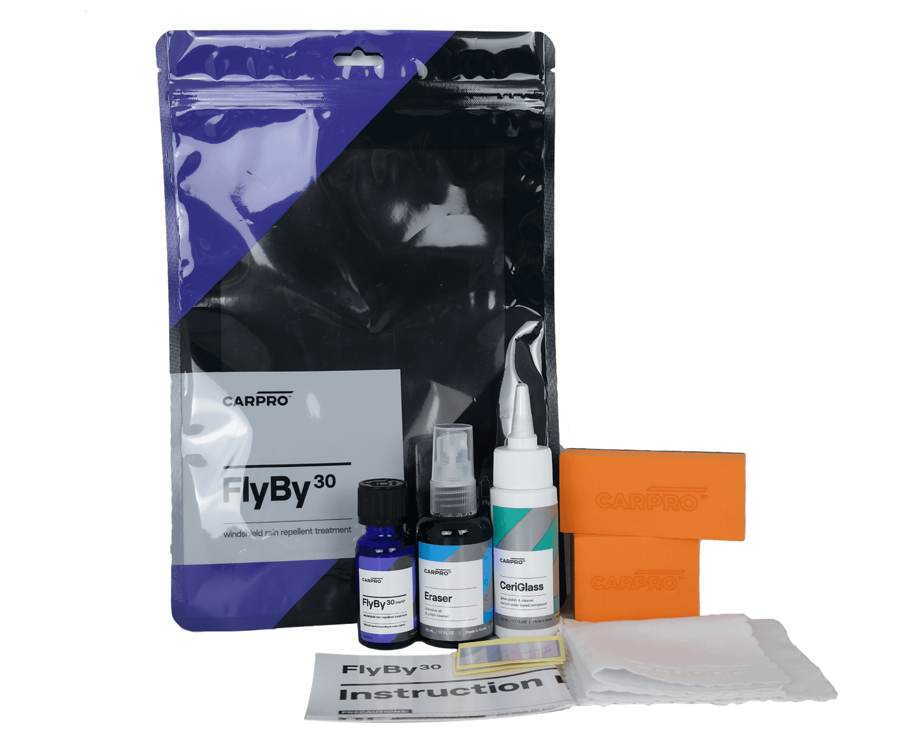 CarPro FlyBy30 Full Kit 20ml - Ruiten & Glascoating Kopen? - CROP