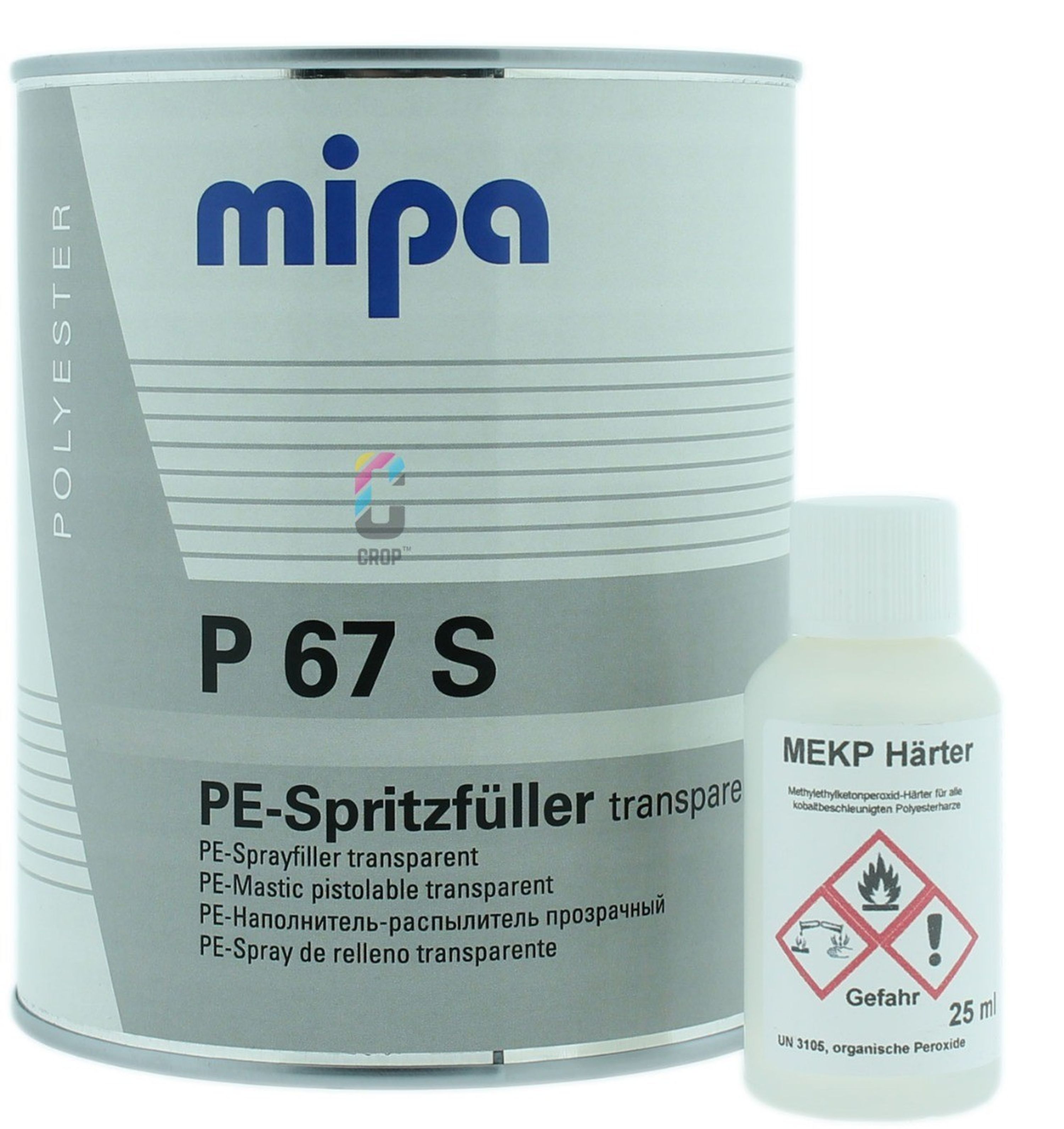 Buy MIPA P67 S Carbon 2K Polyester Primer Filler + Hardener? - CROP