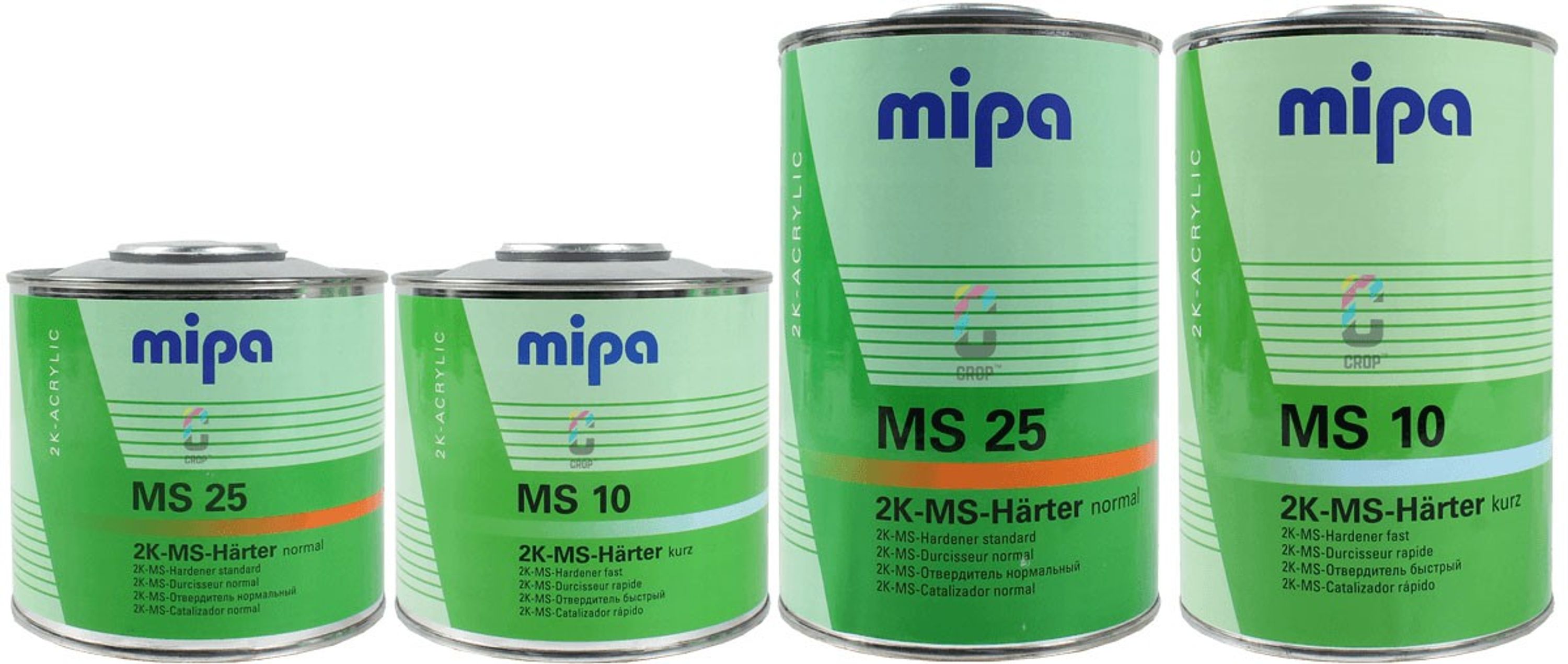 MIPA MS10 MS25 2K MS Universal Medium Solid - Härter Kaufen? - CROP