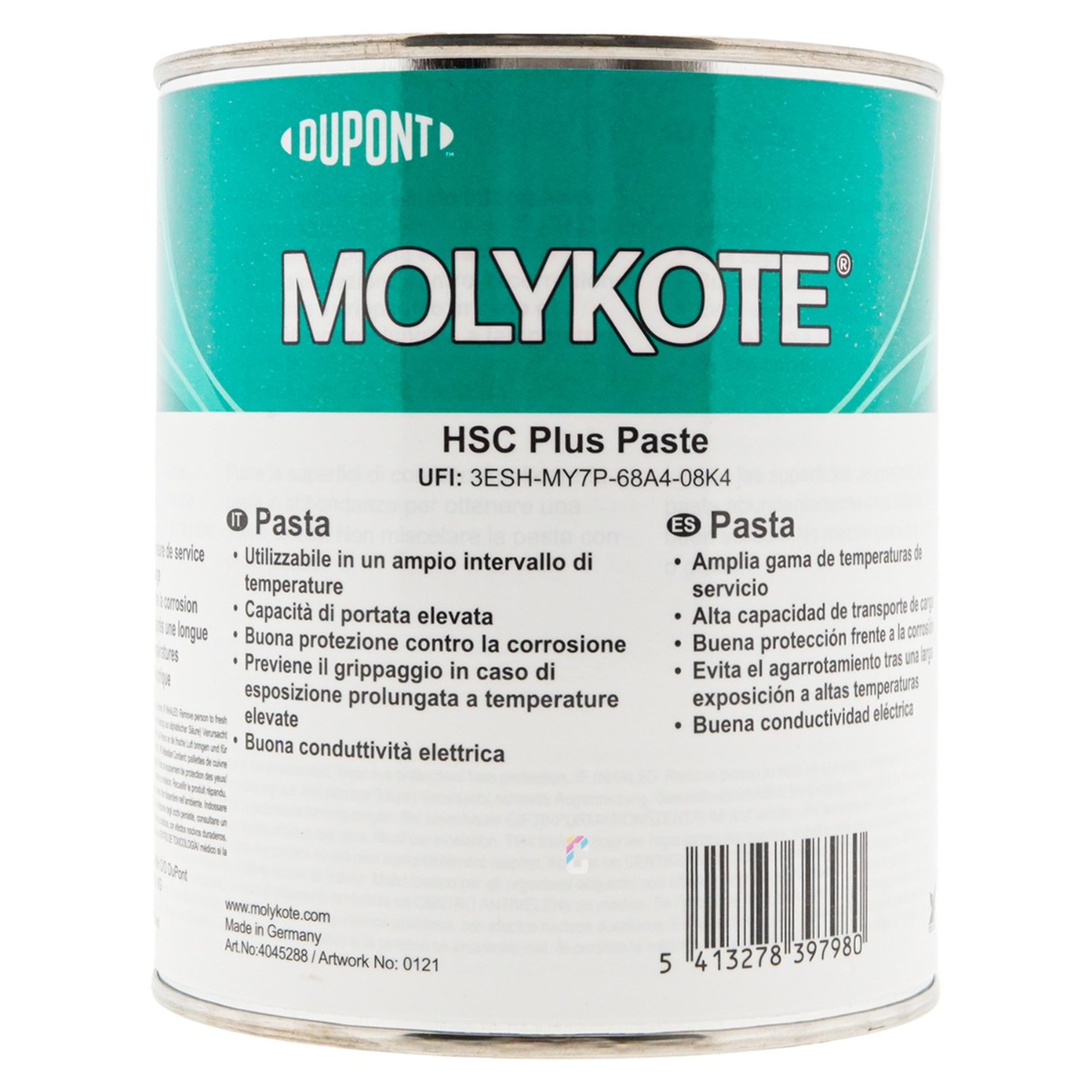 Acheter MOLYKOTE HSC Plus - Pâte pour filetages anti-grippage 1 kg ? - CROP