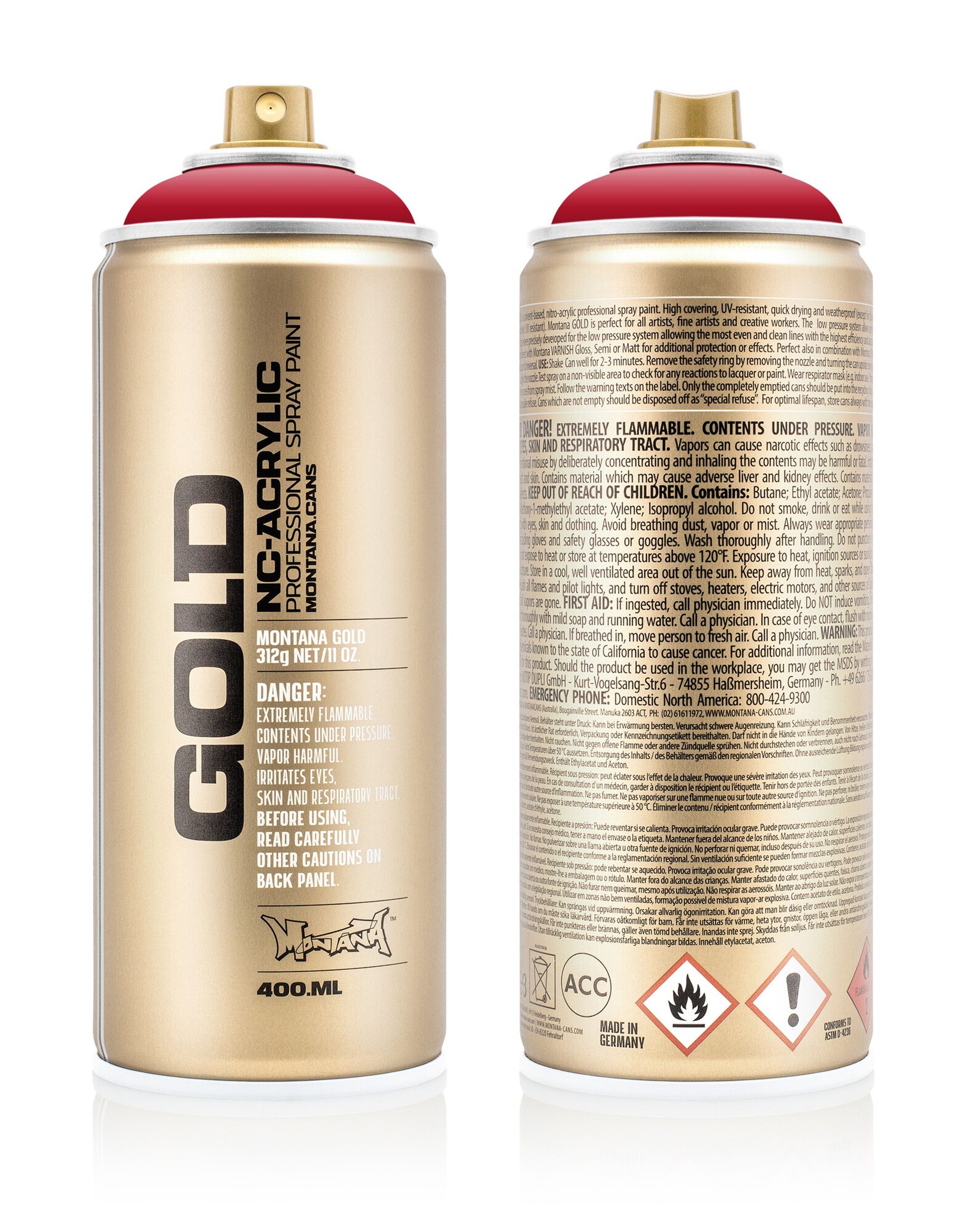 Buy Montana GOLD G3040 Ketchup Spray paint 400ml? - CROP