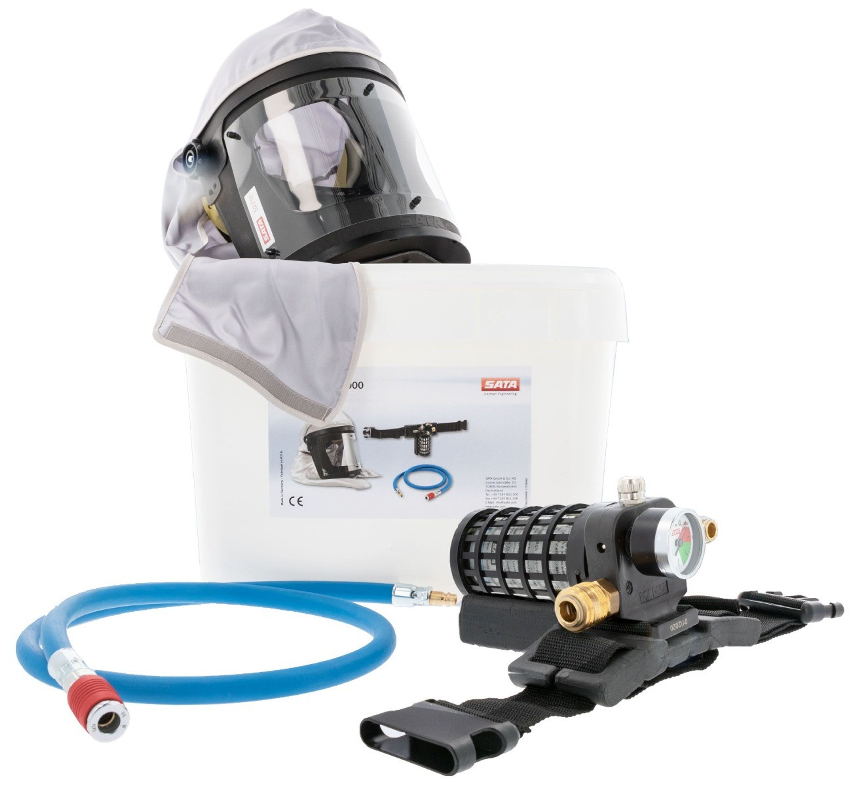 Buy SATA Vision 2000 Full Face Mask + activated carbon filter? - CROP