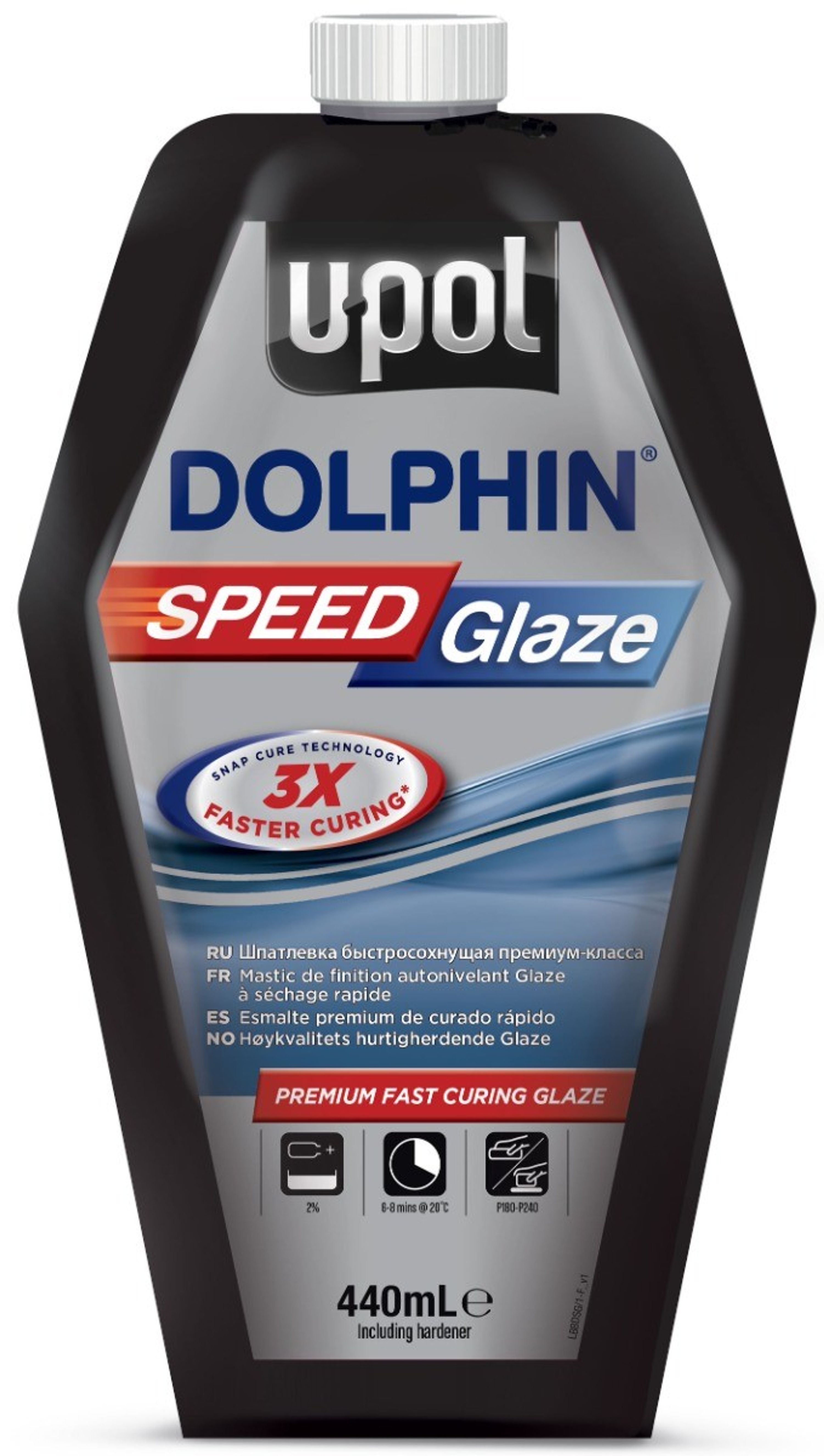 U-POL DOLPHIN Speed Glaze 2K Afwerkingsplamuur 440ml Kopen? - CROP