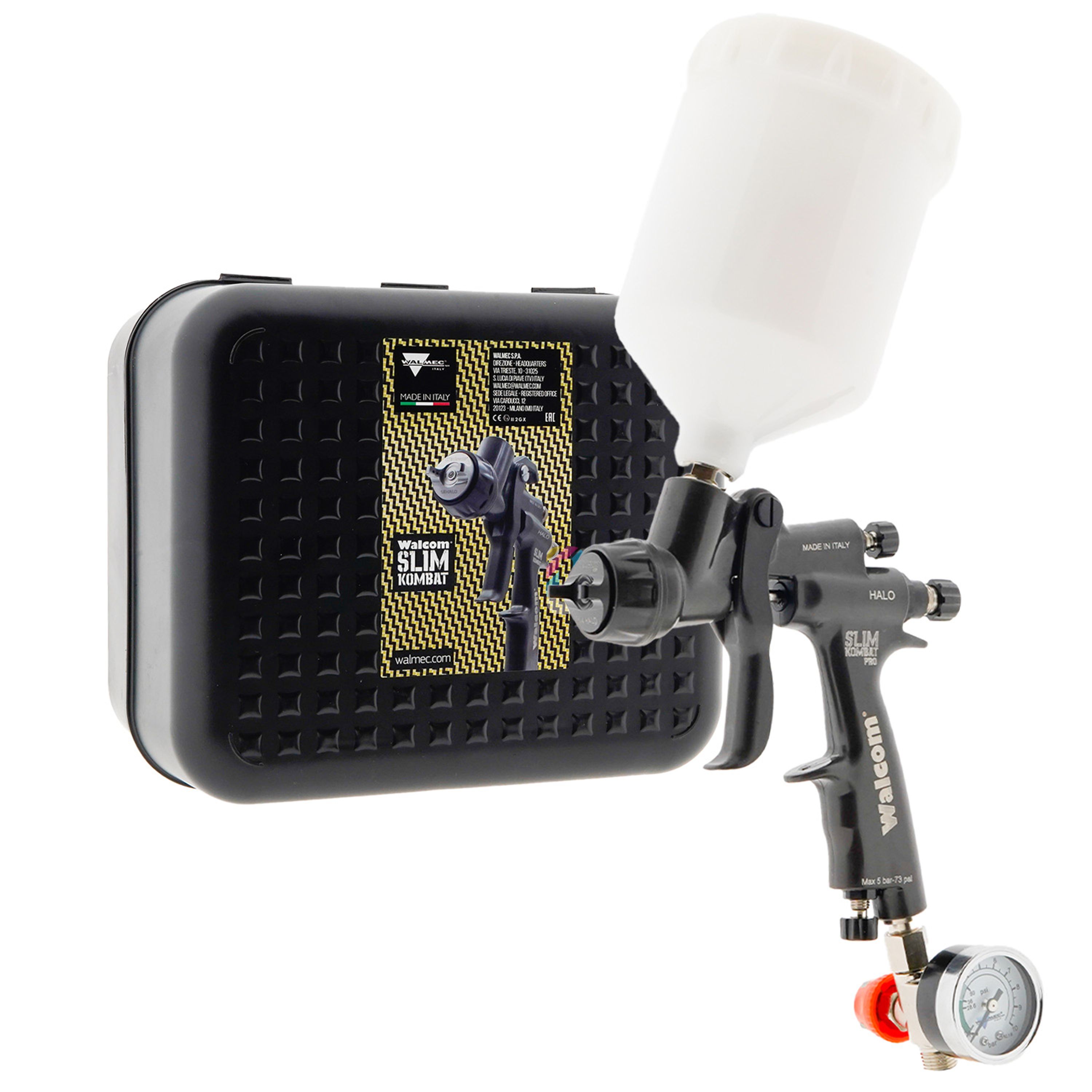 Buy Walcom Slim Kombat Pro HALO Spray Gun + Top Cup? - CROP