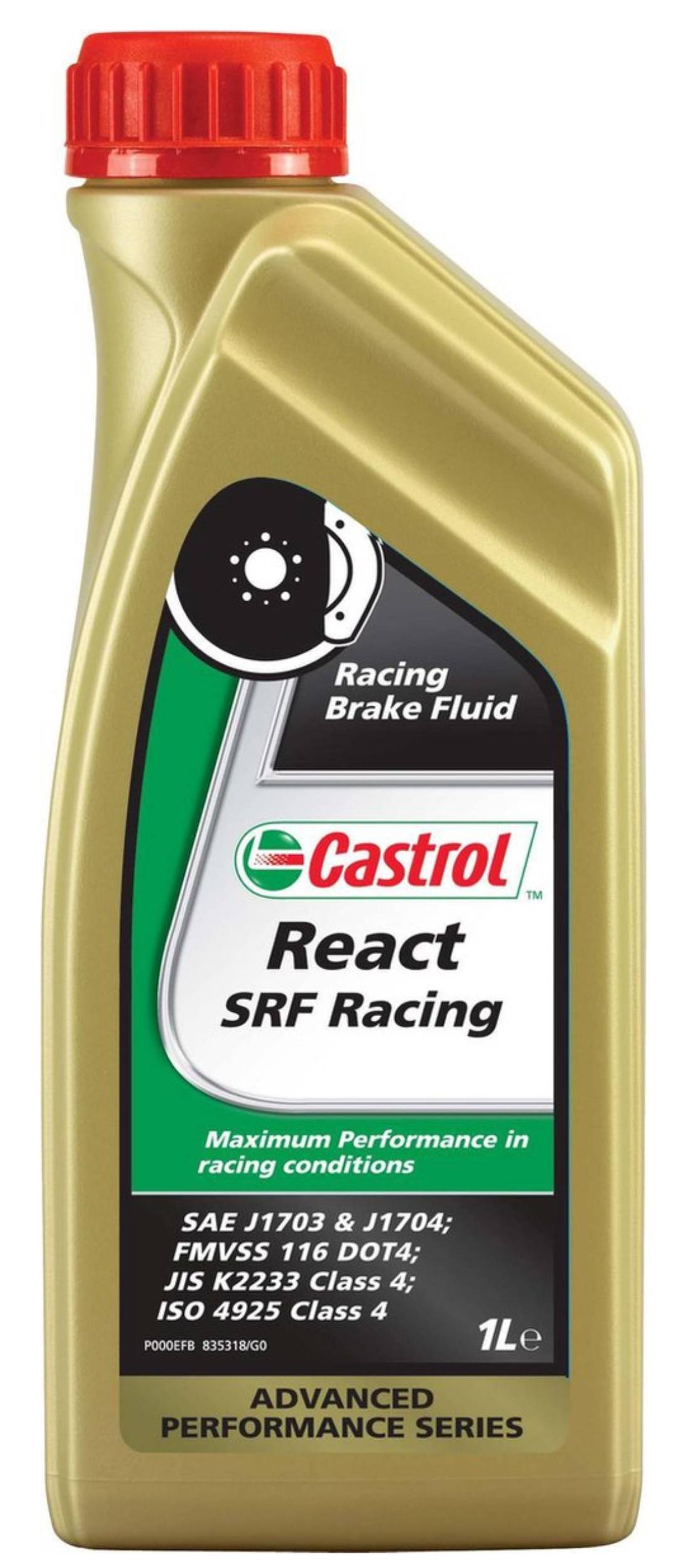 ¿Comprar Castrol React SRF Racing Líquido de Frenos - 1 litro? - CROP