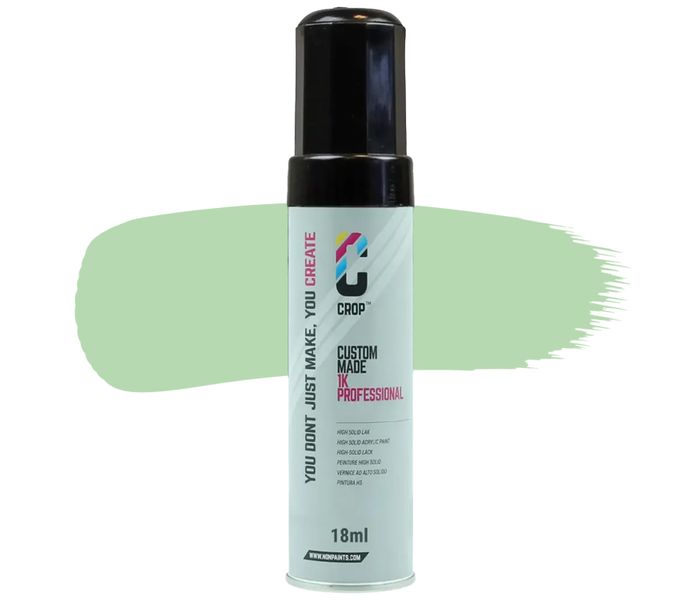 Køb CROP Lakstift Pastelgrøn RAL 6019 Halvblank - 18 ml? - CROP
