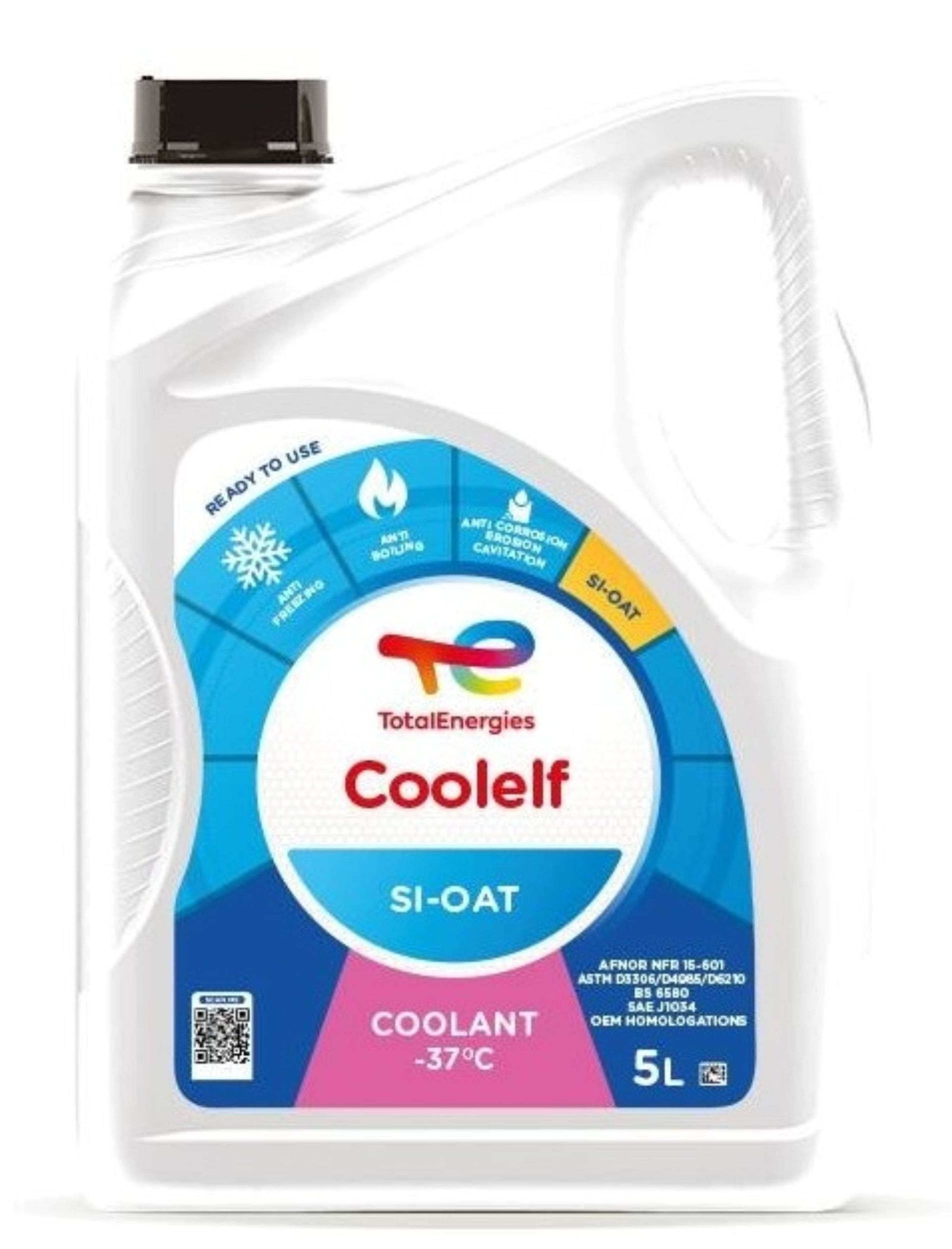 Total Coolelf Si-OAT Refrigerante - 5 litros - CROP