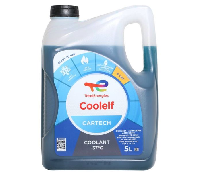 ¿Comprar Total Coolelf Cartech -37°C G12 koelvloeistof 5 liter? - CROP